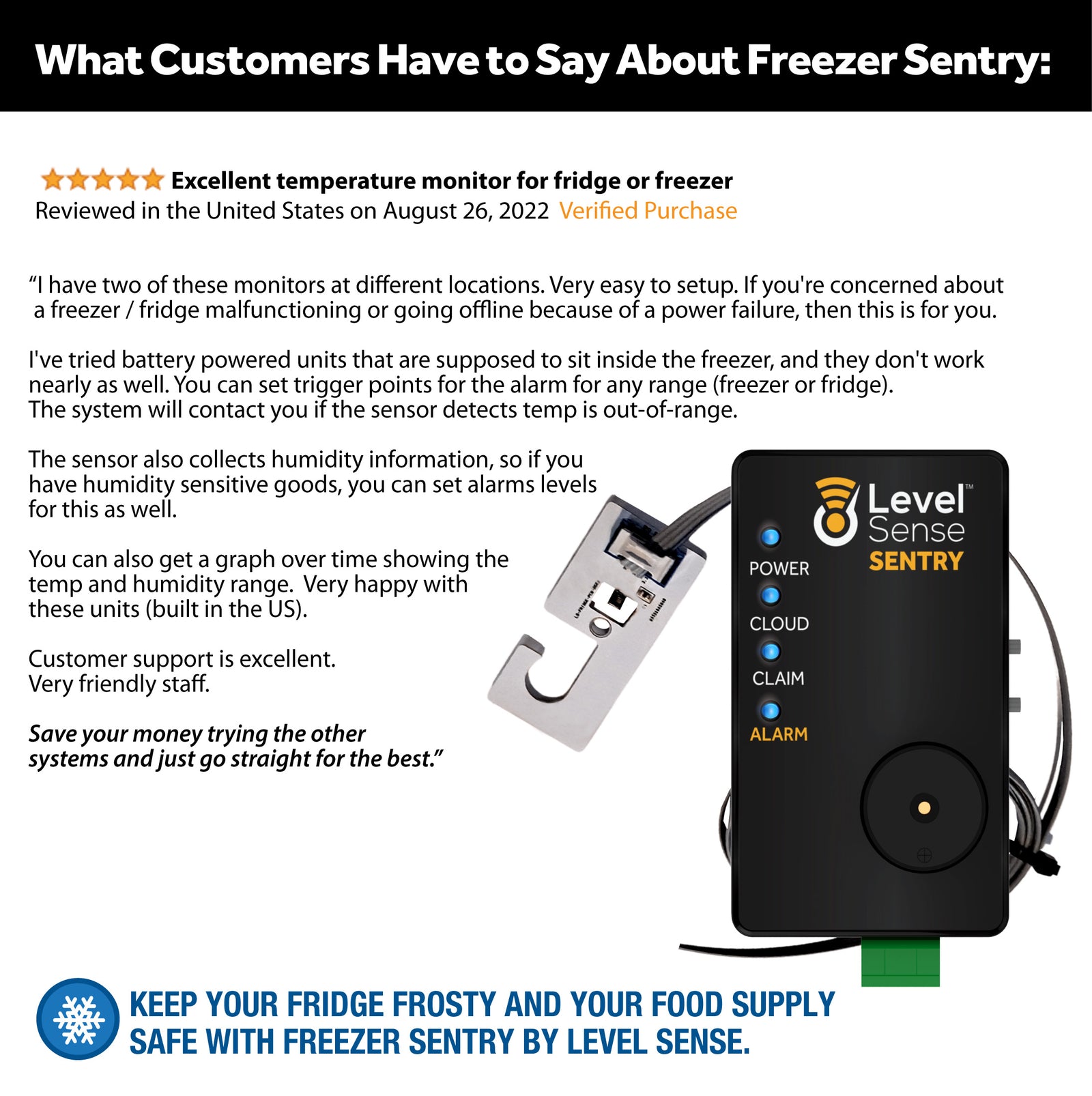 Level Sense Sump Pump Monitors & Sump Pump Alarms.